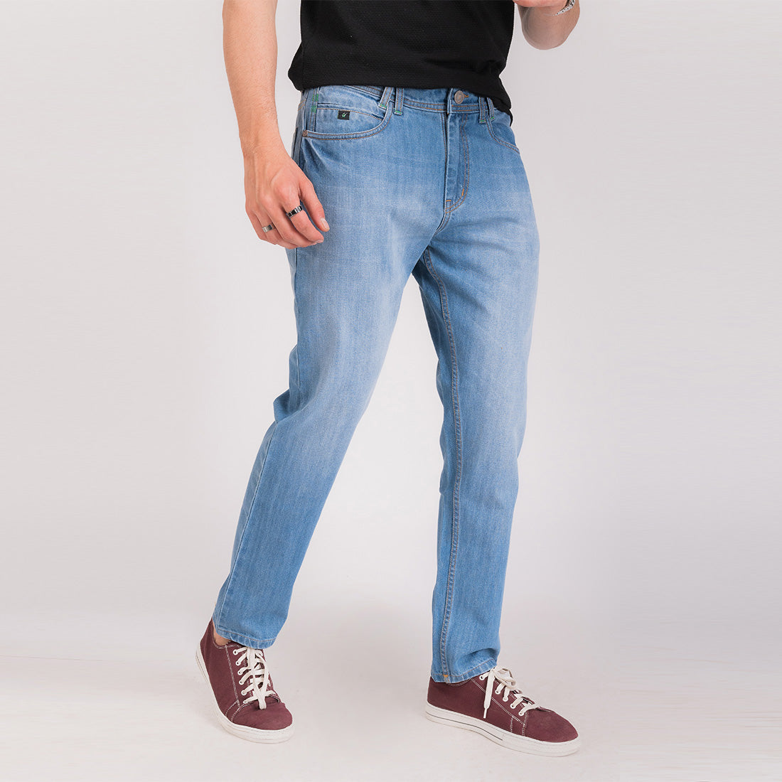 Sand Wash Ice Blue Denim – Threads of Harman